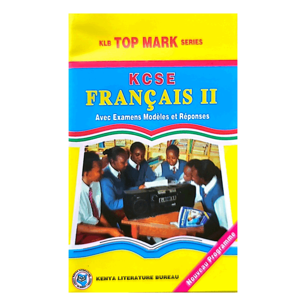 Top Mark KCSE Français II Cassette – French Librairie