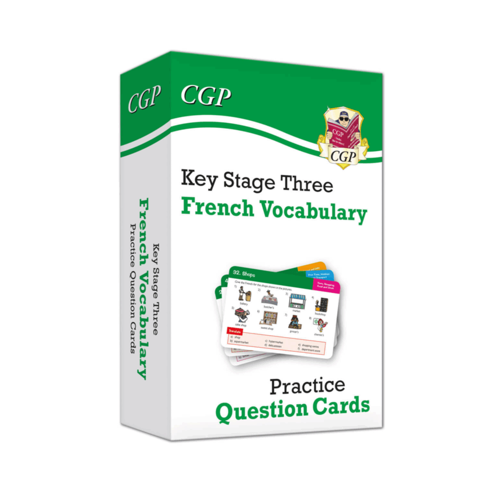 KS3 French: Vocabulary Practice Question Cards – French Librairie